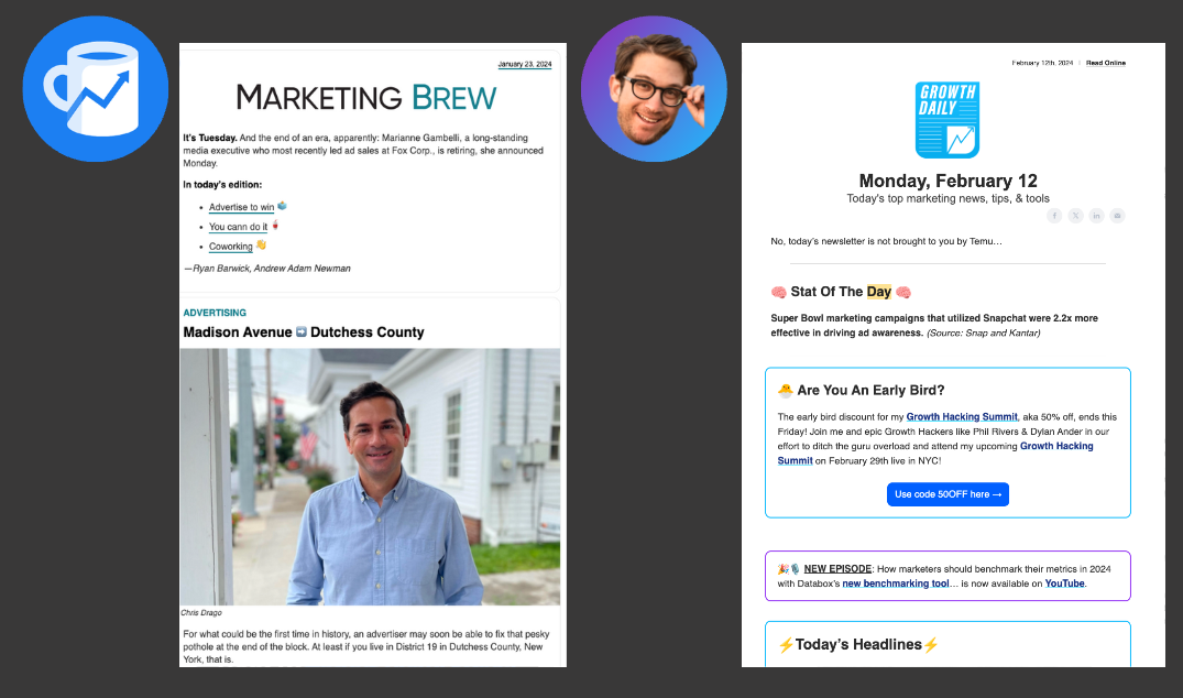 The Ultimate Guide To Newsletter Types and Styles - text based creator